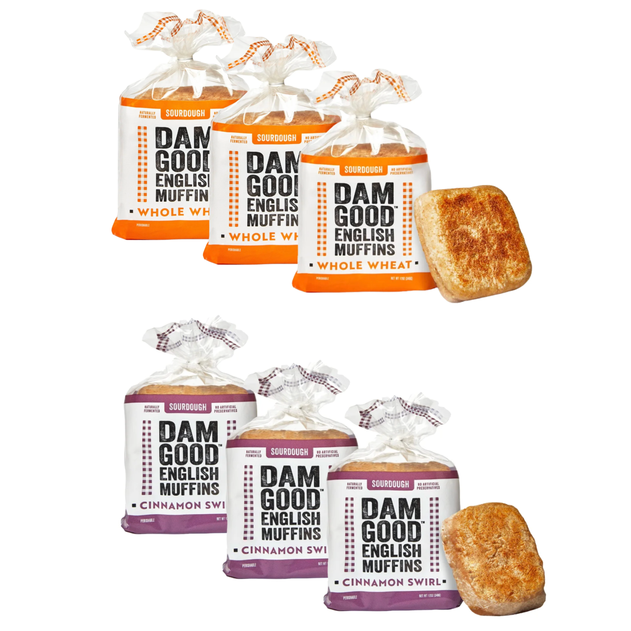 Dam Good® English Muffins - Sourdough English Muffins